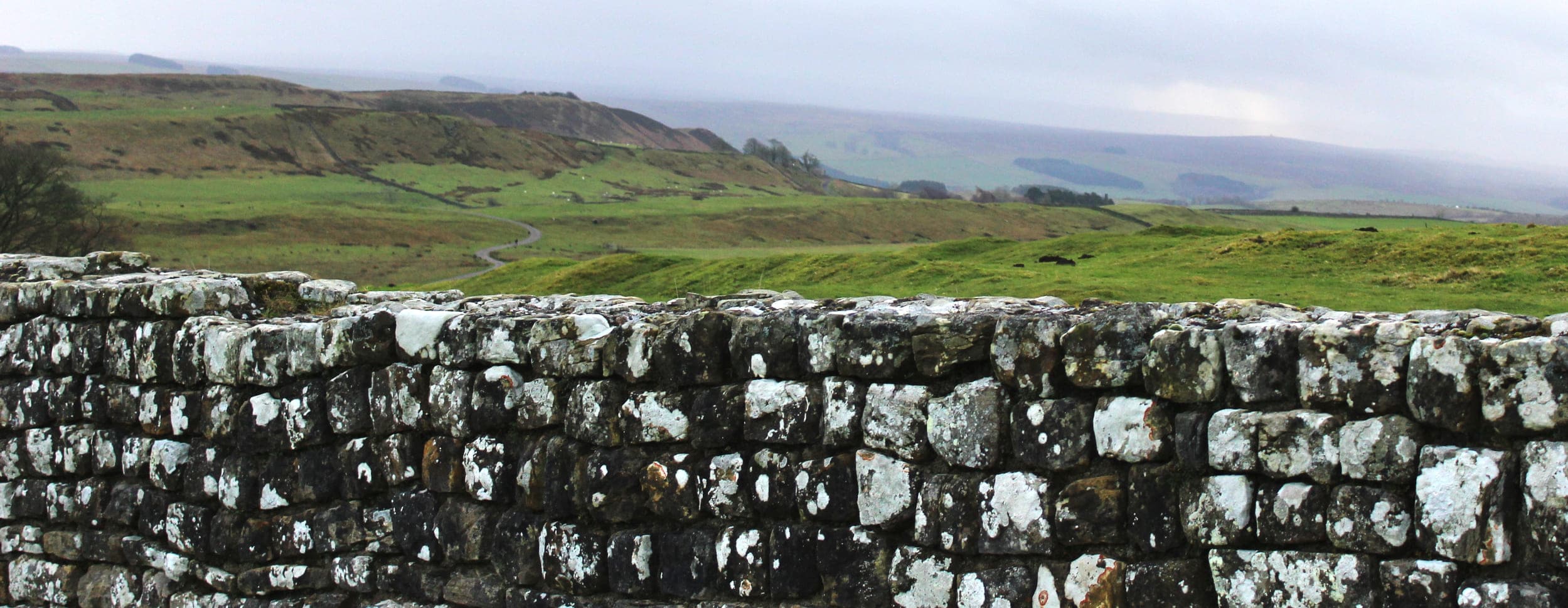 Le mur d’Hadrien, cap vers le nord de l’Angleterre