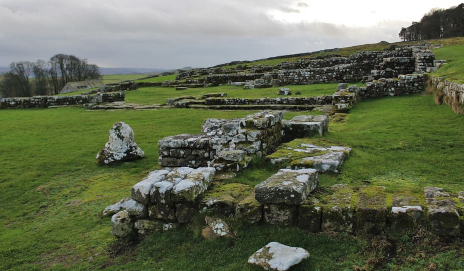 Le mur d’Hadrien, cap vers le nord de l’Angleterre