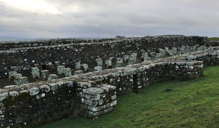 Le mur d’Hadrien, cap vers le nord de l’Angleterre